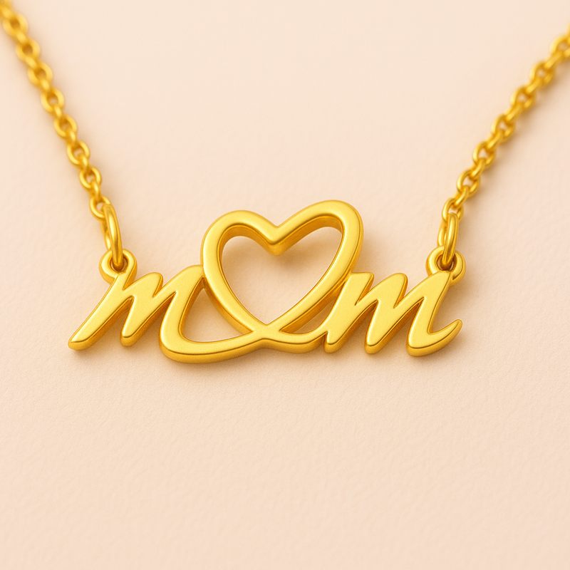 Mum Script Pendant – Necklaces