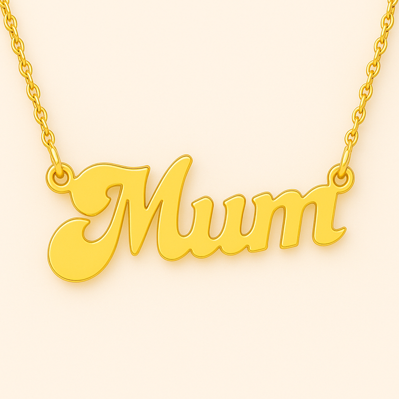 Bold Mum Pendant – Necklaces